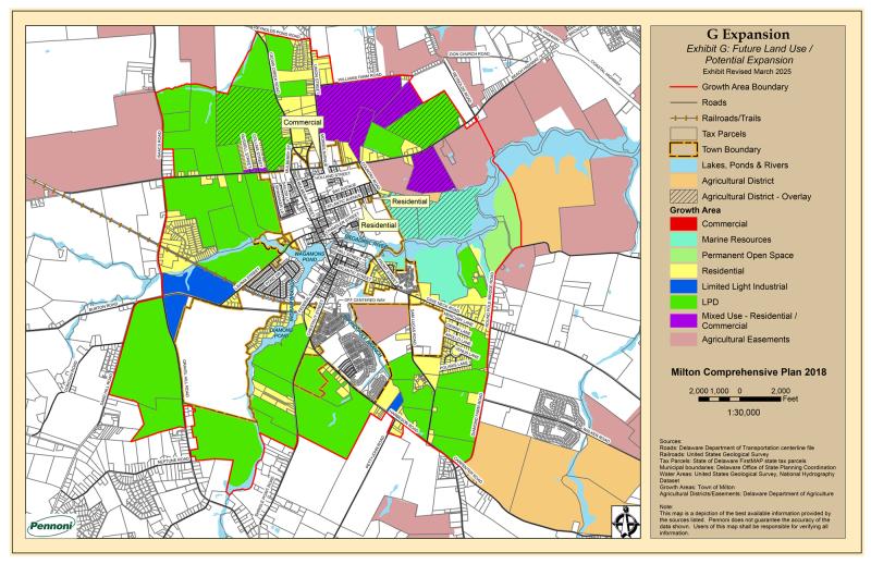 Milton planners review town’s future land-use map | Cape Gazette
